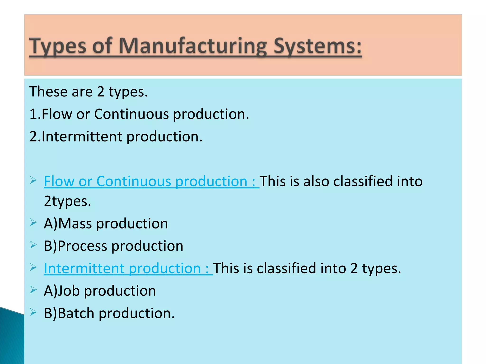 Production and operation management | PPT