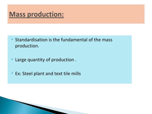 Production and operation management | PPT