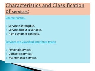 Production and operation management | PPT