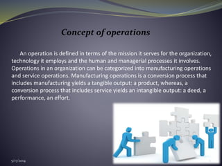 Production And Operations Management | PPTX
