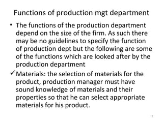 Production and operations management | PPT