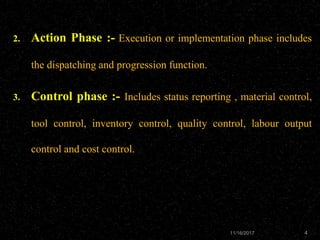 Production and planning control | PPT