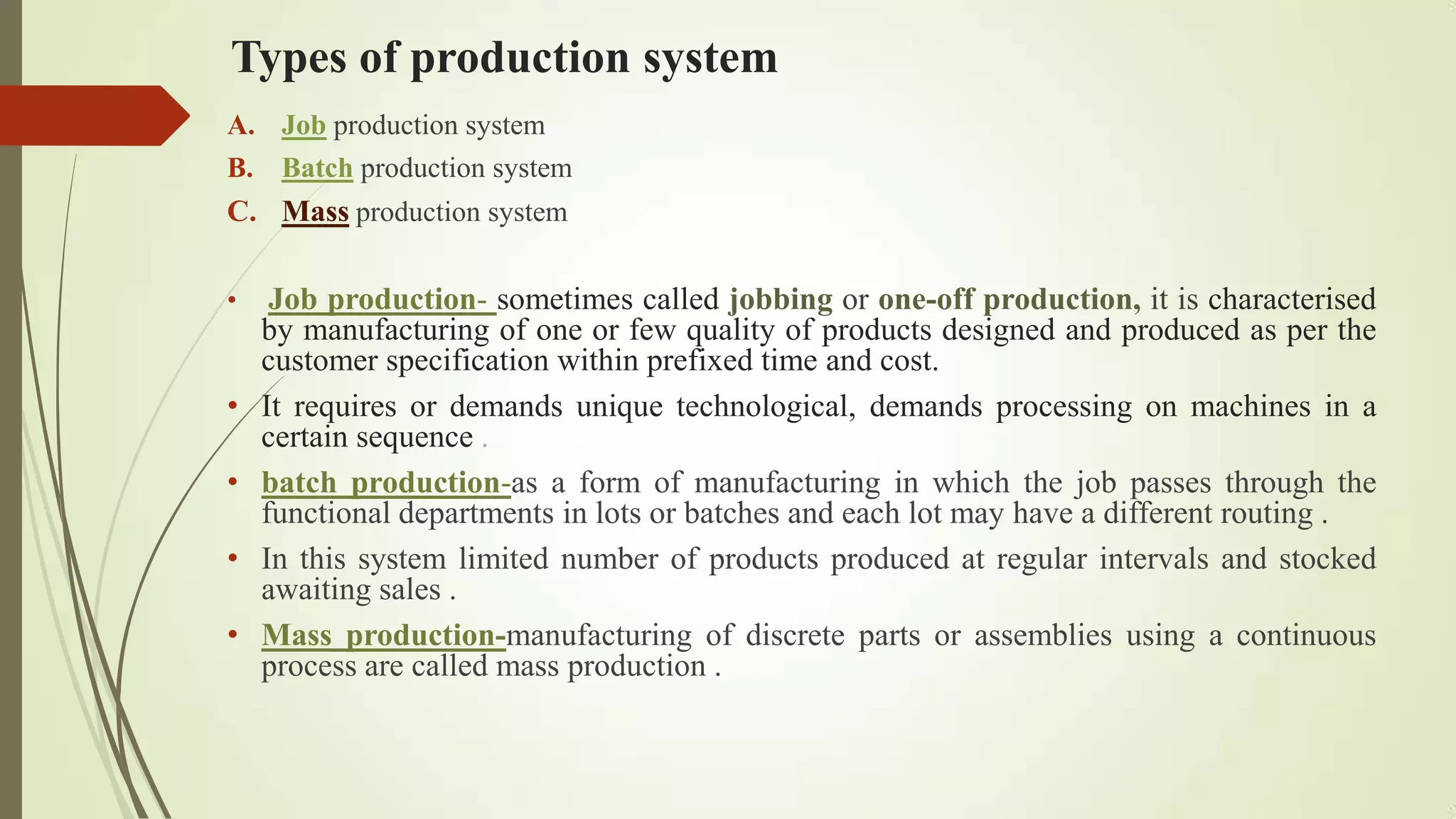 Production and productivity | PPTX
