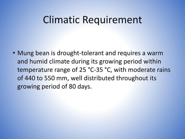 Production and protection technology of mungbean & urdbean | PPTX ...