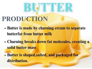 Production and spoilage of various dairy products | PDF