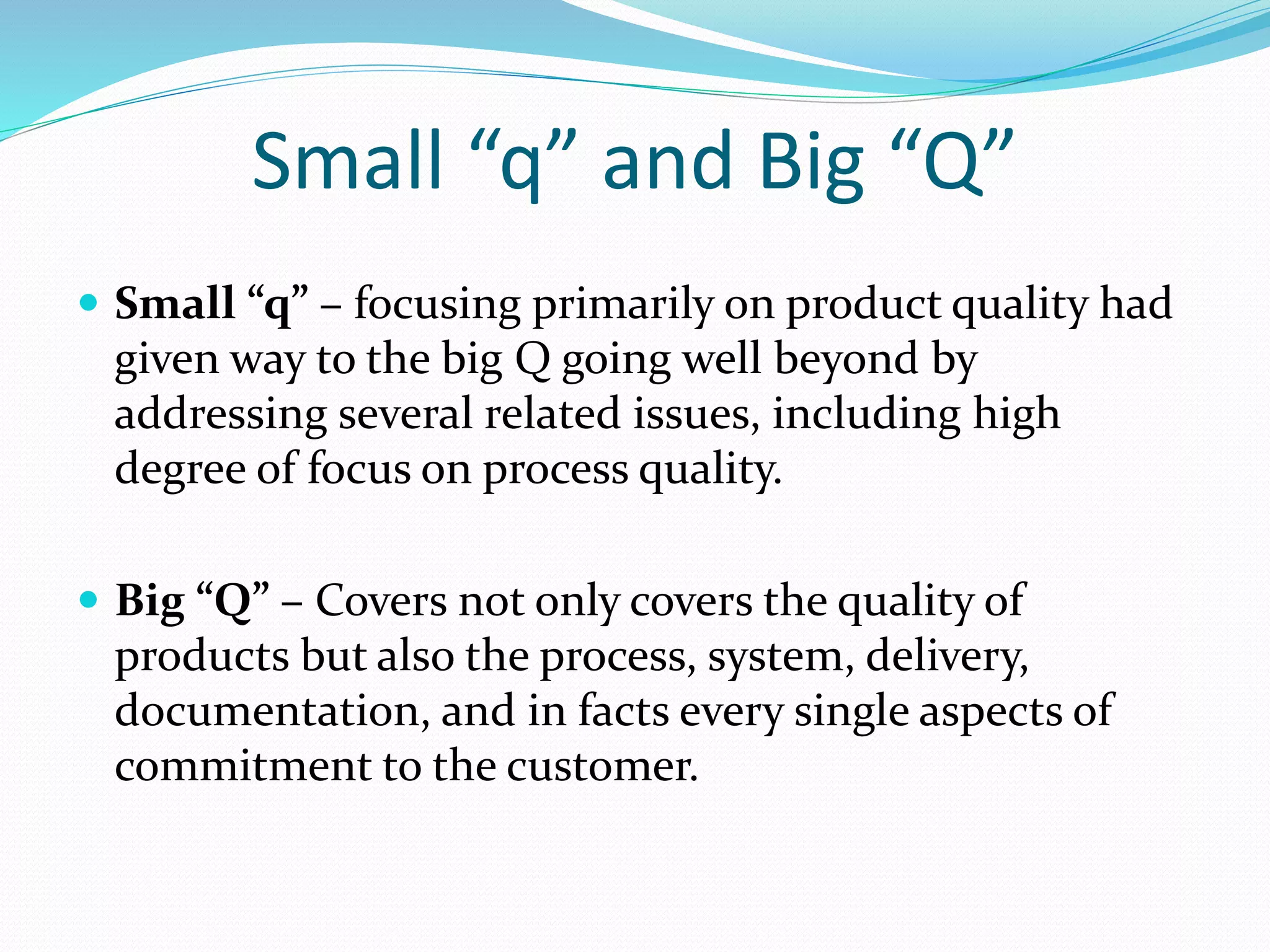 Quality dimensions for BMS | PPTX