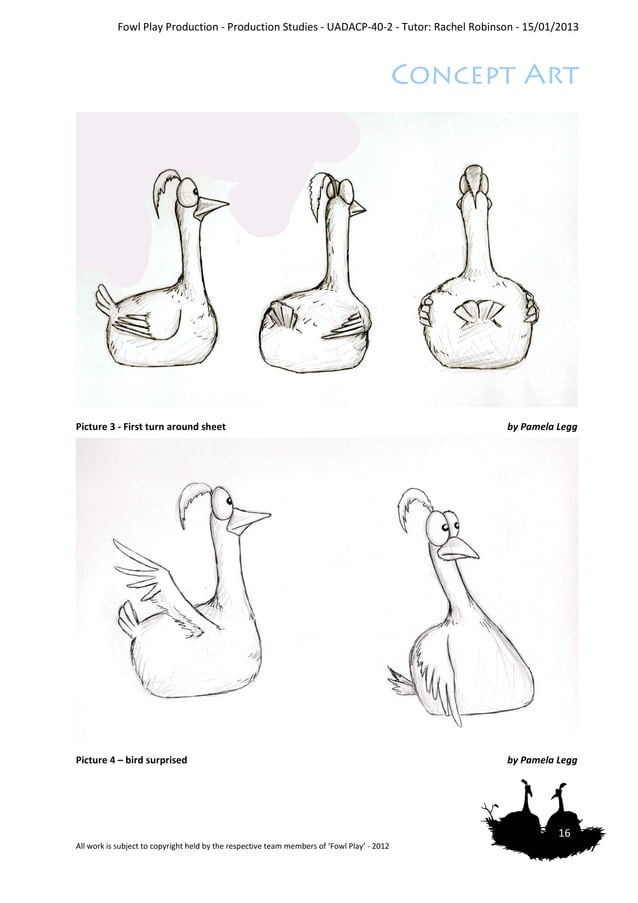 Production bible fowl_play | PDF