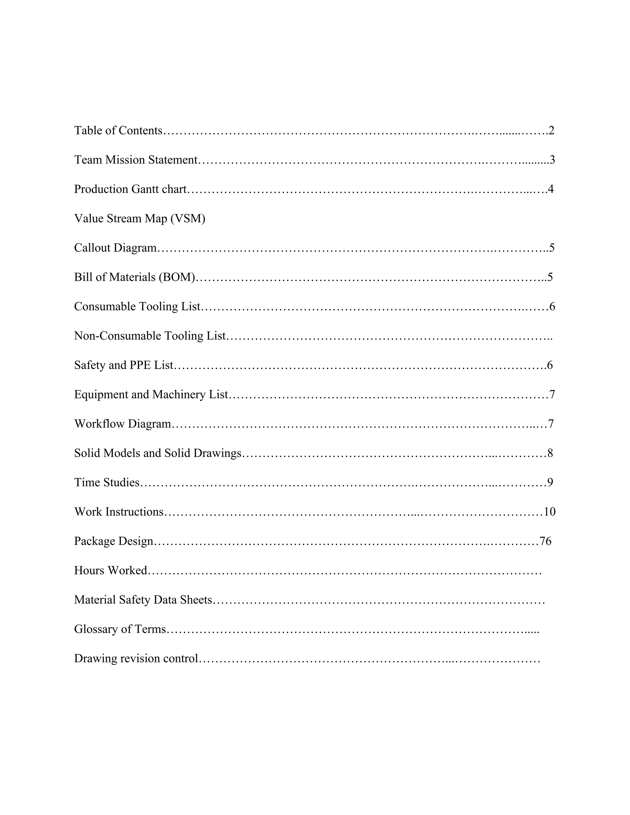 PolyRacks Production Binder | PDF