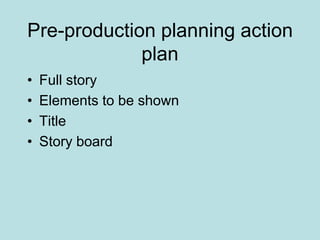 Production Brief | PPT