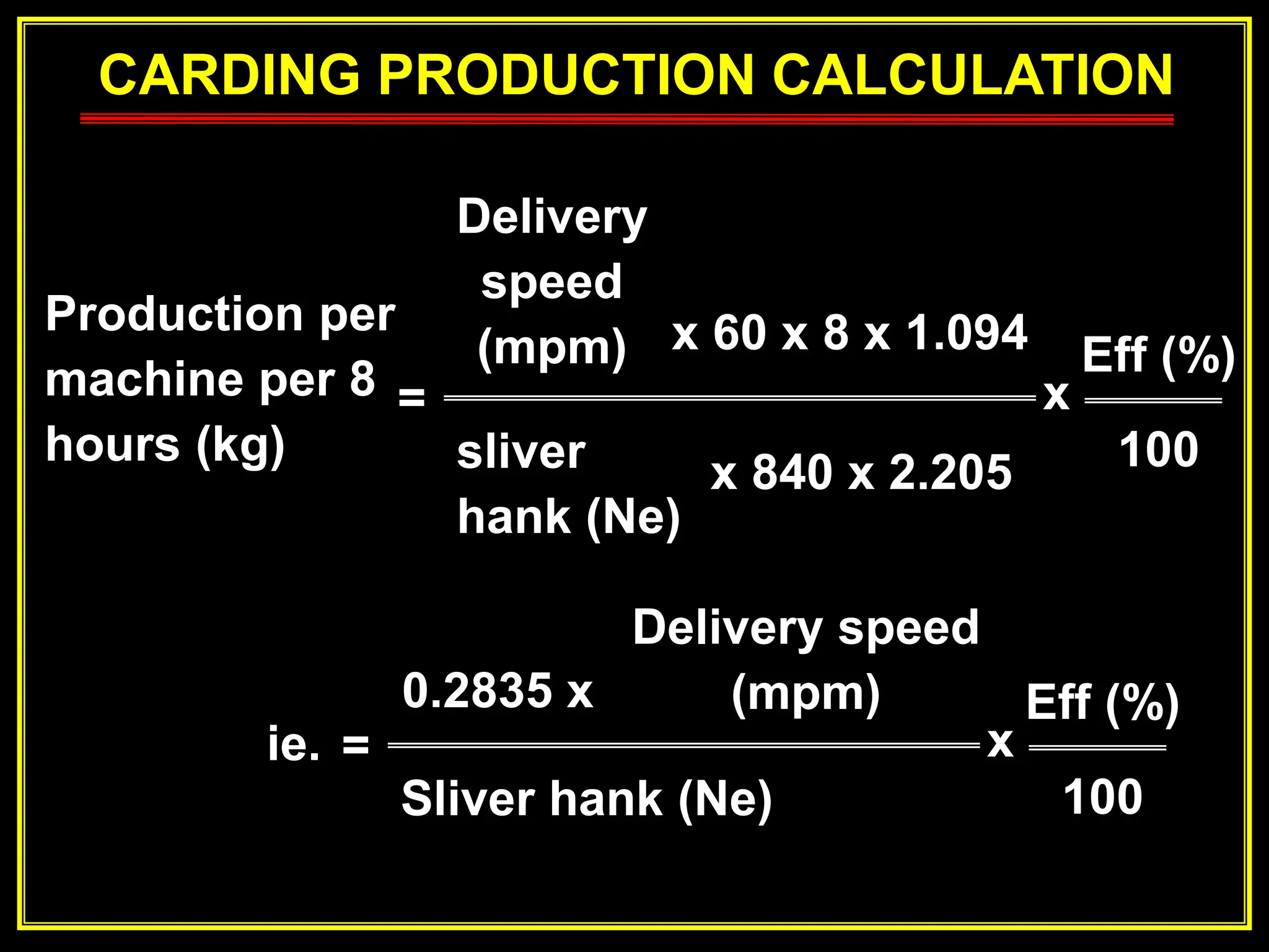 Production calculation.ppt