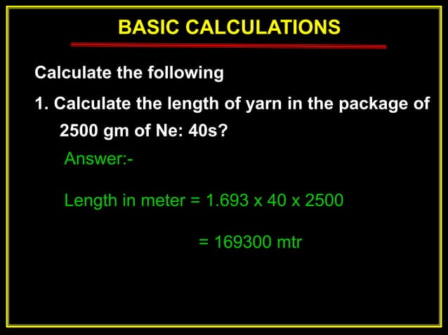 Production calculation.ppt