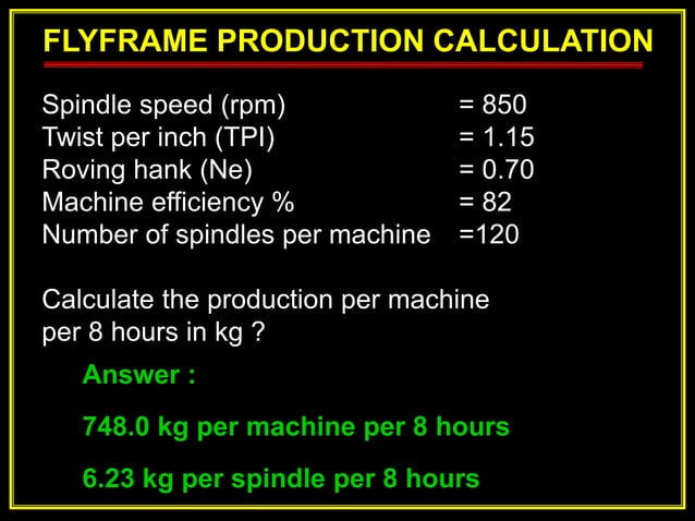 Production calculation.ppt