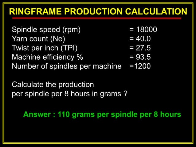 Production calculation.ppt