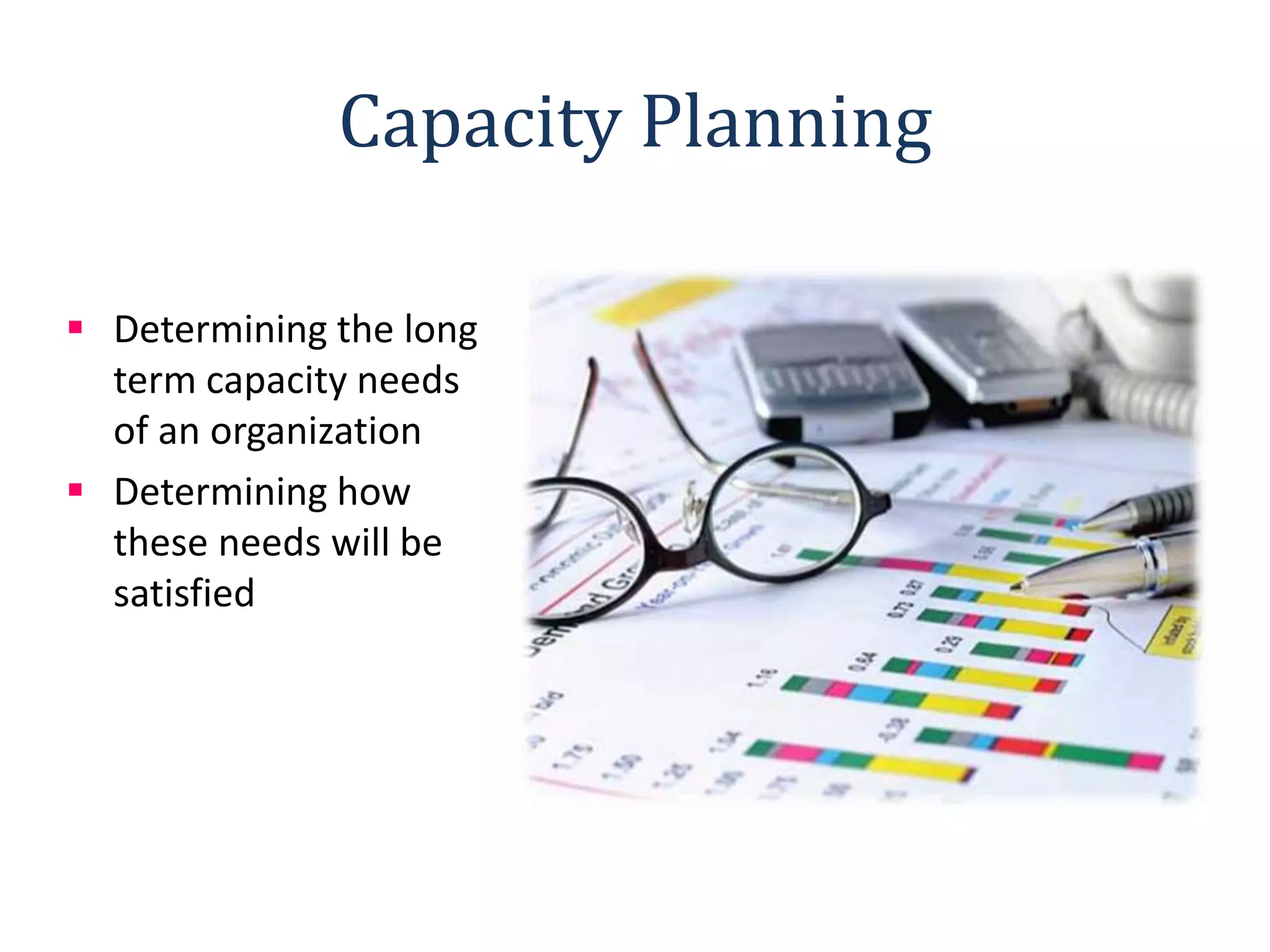 Production capacity – planning and control | PPTX