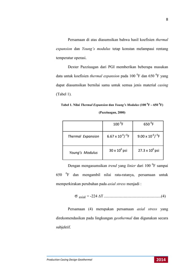Production casing design | PDF