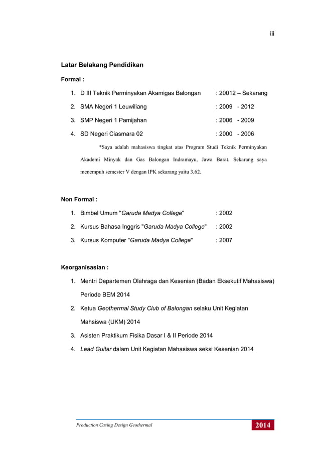 Production casing design | PDF