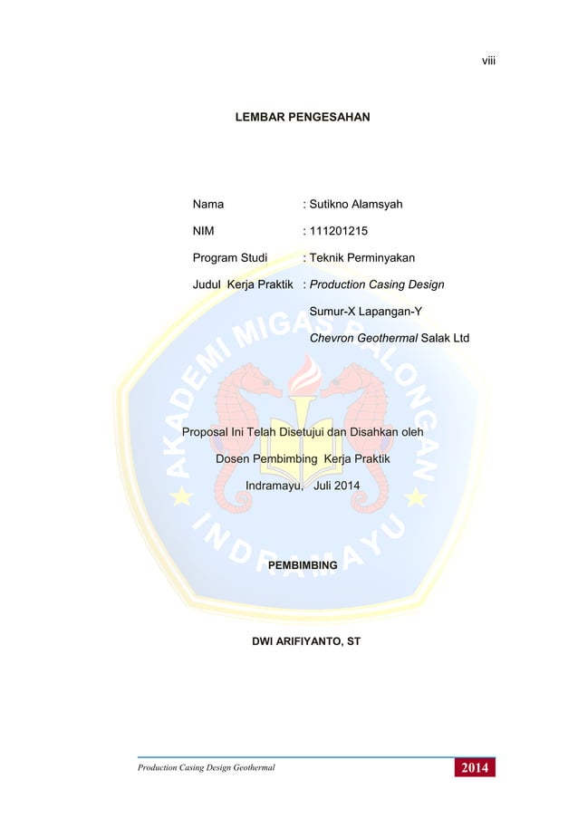 Production casing design | PDF