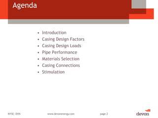 production casing design considerations | PDF