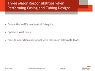 production casing design considerations | PDF