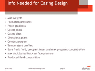production casing design considerations | PDF