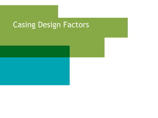 production casing design considerations | PDF