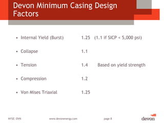 production casing design considerations | PDF