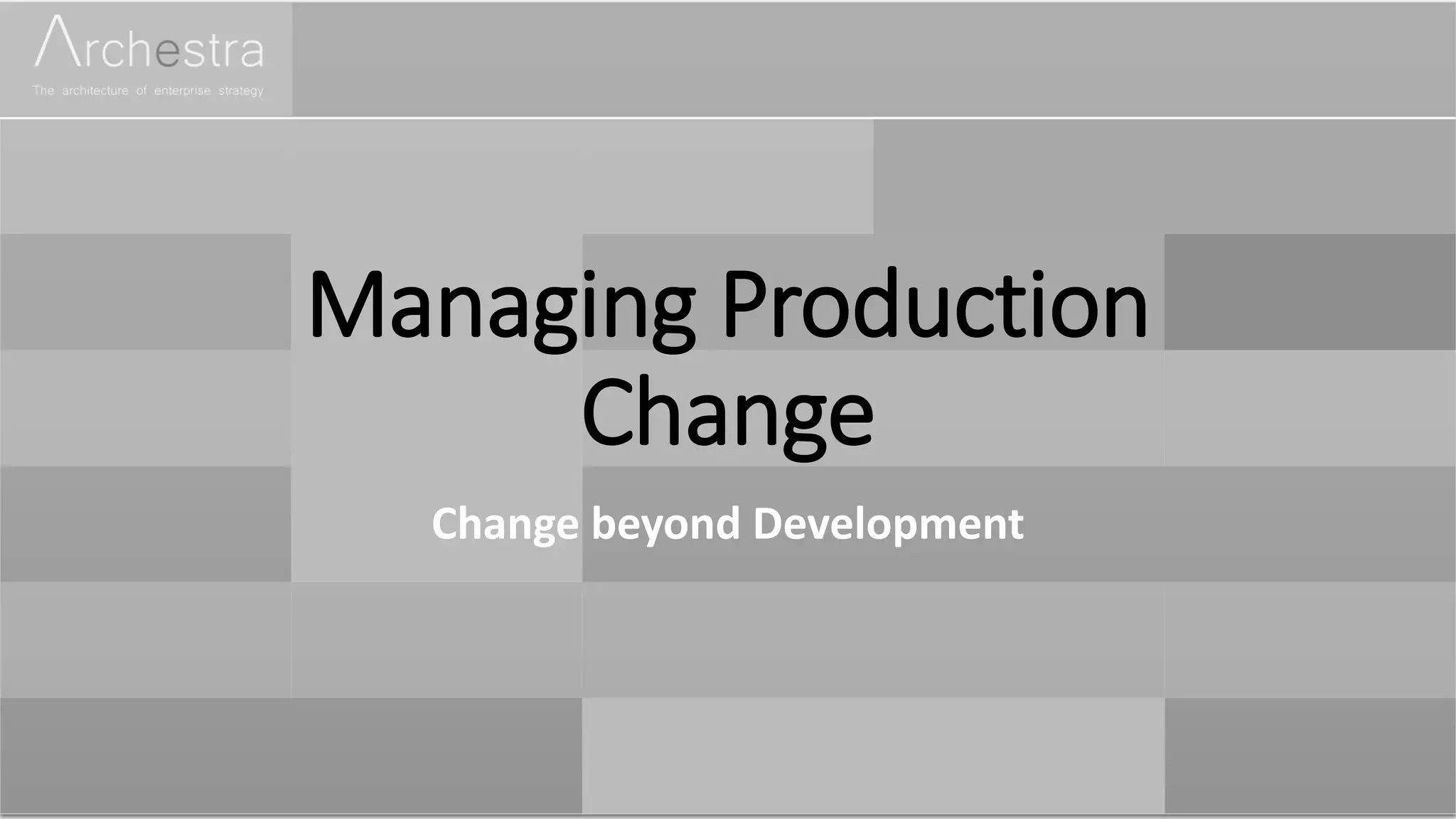 Production Change Management | PDF
