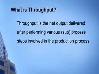 Production Concepts | PPT