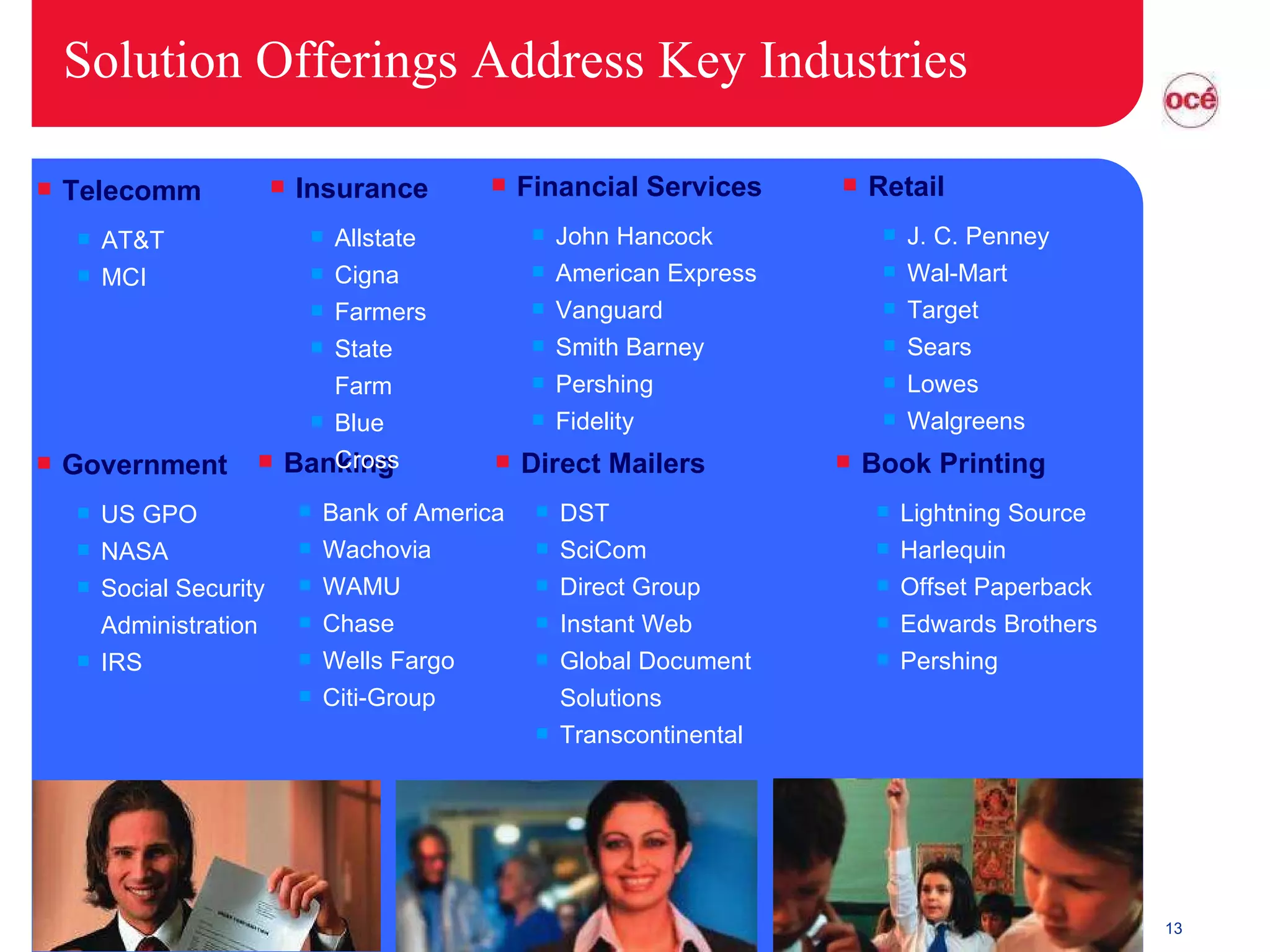 Océ North America Overview | PPT