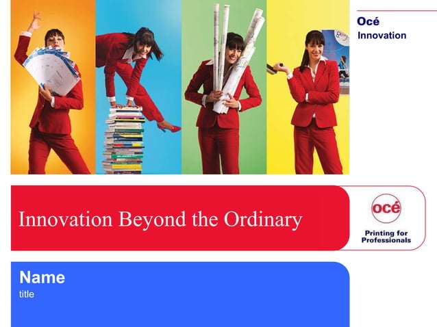 Océ North America Overview | PPT | Technology & Computing