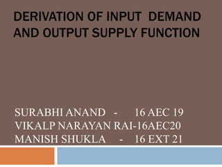 Production economics | PPT