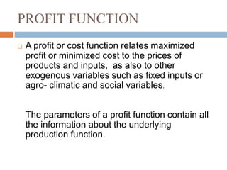 Production economics | PPTX