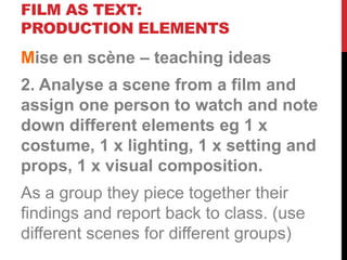 Production elements for kla | PPTX