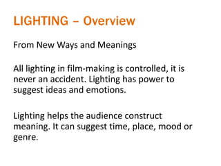 Production elements terminology | PPTX
