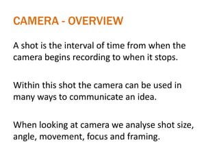 Production elements terminology | PPT