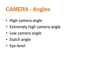 Production elements terminology | PPT