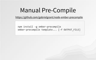 Production ember getting started | PPT