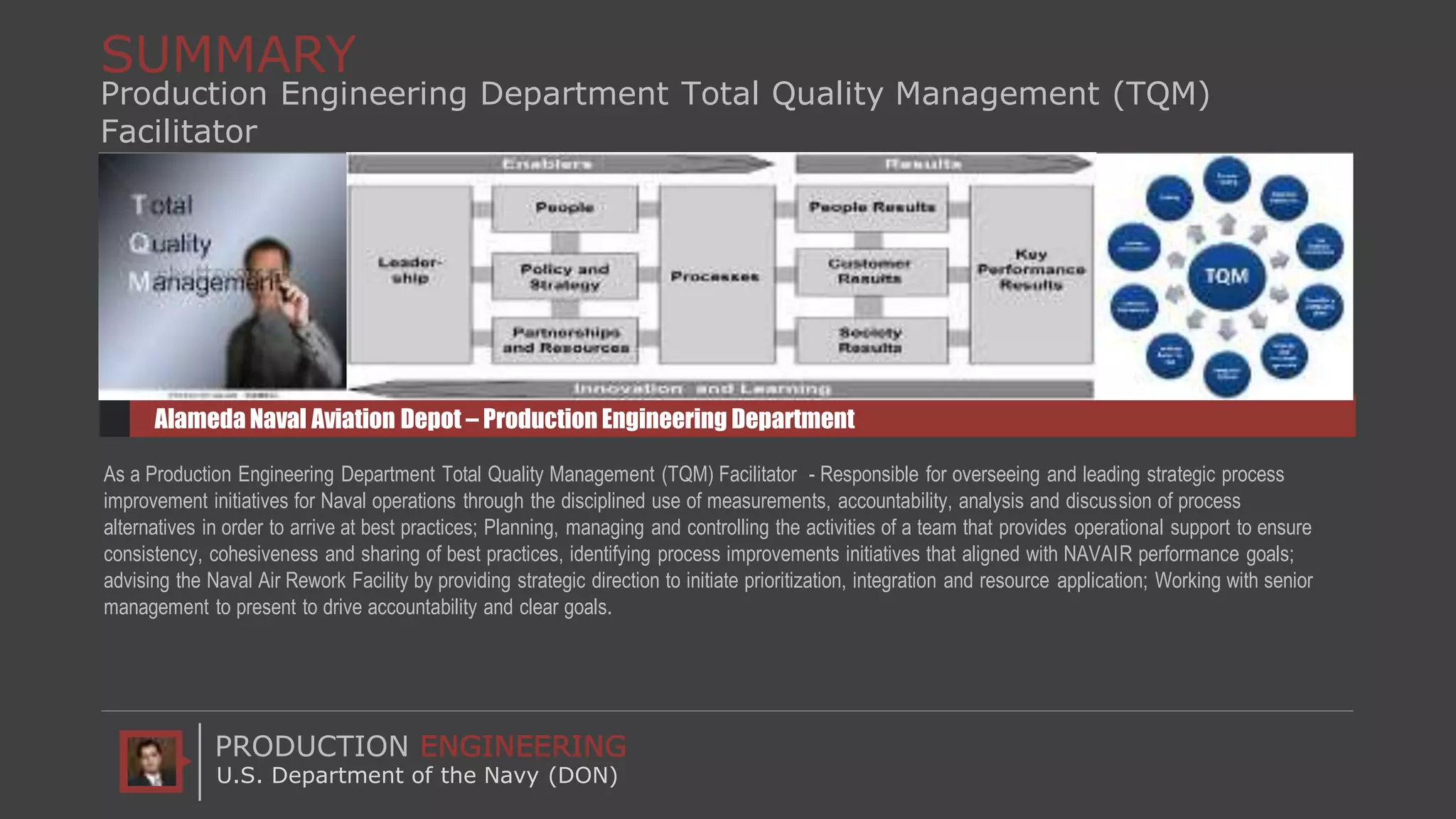 U.S. Department of the Navy - Alameda Naval Aviation Depot - Production ...
