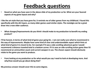 FMP-Production feedback (mid way production) | PPT