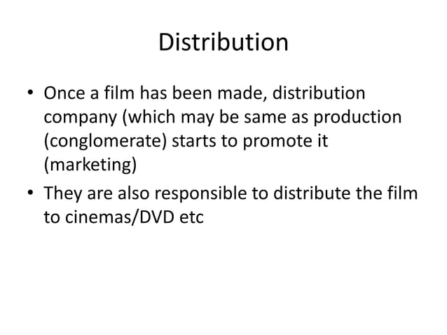 Production film companies | PPT