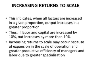 Production function | PPTX
