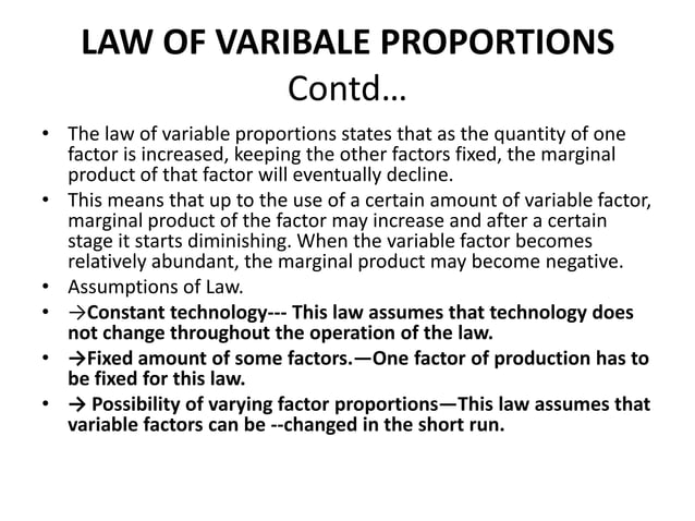 Production Function Ppt