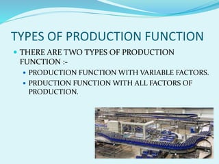 Production function | PPTX