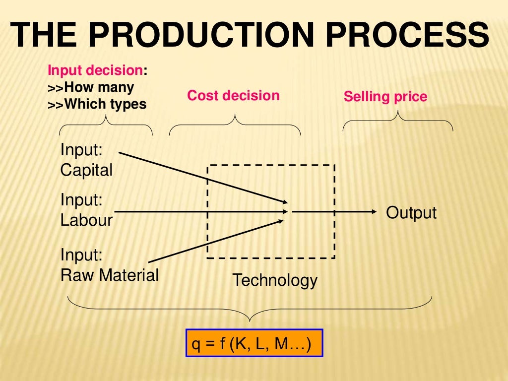 Production Function Production Function