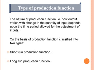 Production function | PPT