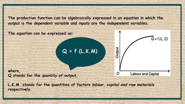 Production function | PPT