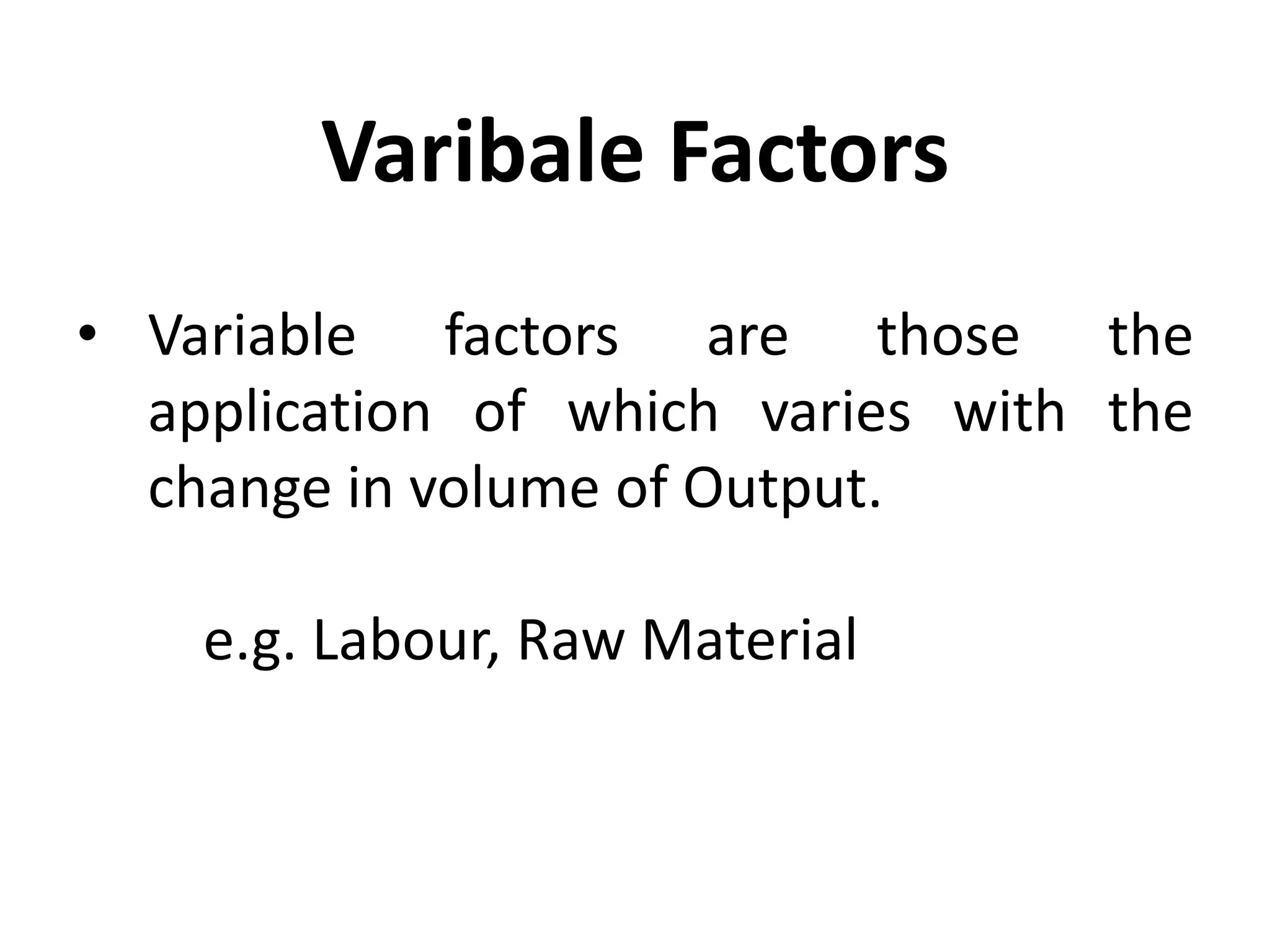 Basic Concepts Of Production Function Pptx