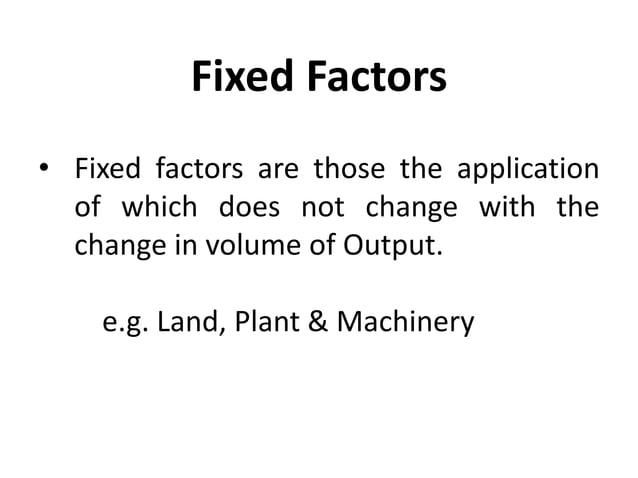 Basic Concepts Of Production Function Pptx