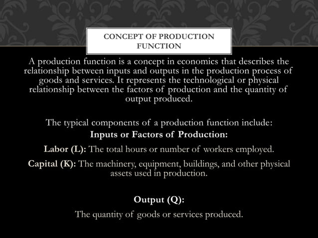 production function new2 (1).pdf by ayush and team | PDF