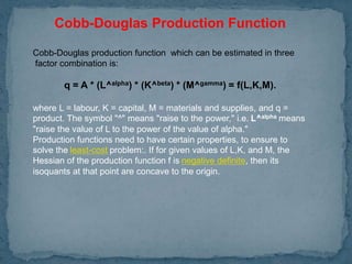 Production function omp pt 33 | PPT